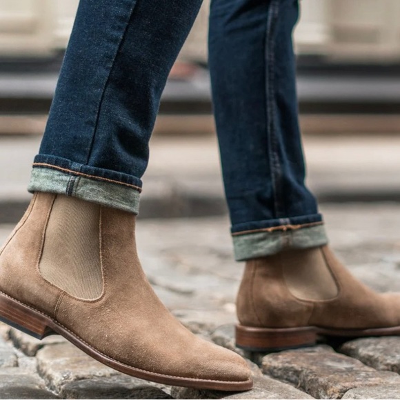 Thursday Boot Company | Shoes | Sandstone Suede Cavalier Chelsea Boot ...